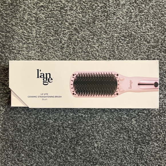 Lange | Hair | Lange Blush Ceramic Straightening Brush | Poshmark
